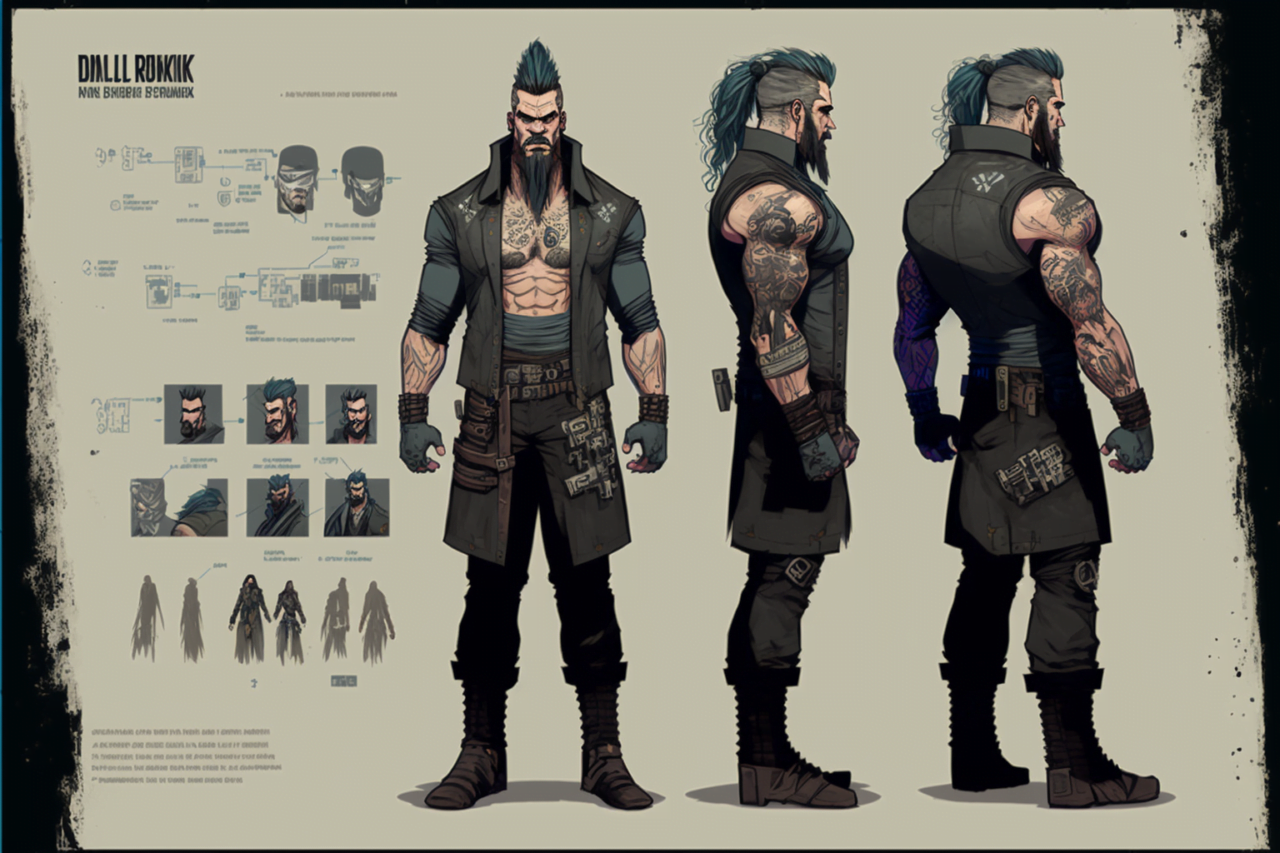 AI Character Design - Echoes of Somewhere