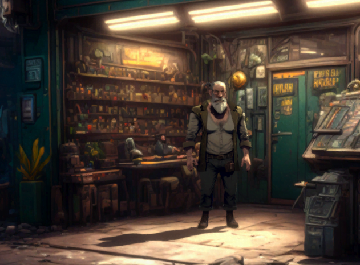 AI assisted graphics: blending 3D characters on top of 2D backgrounds ...