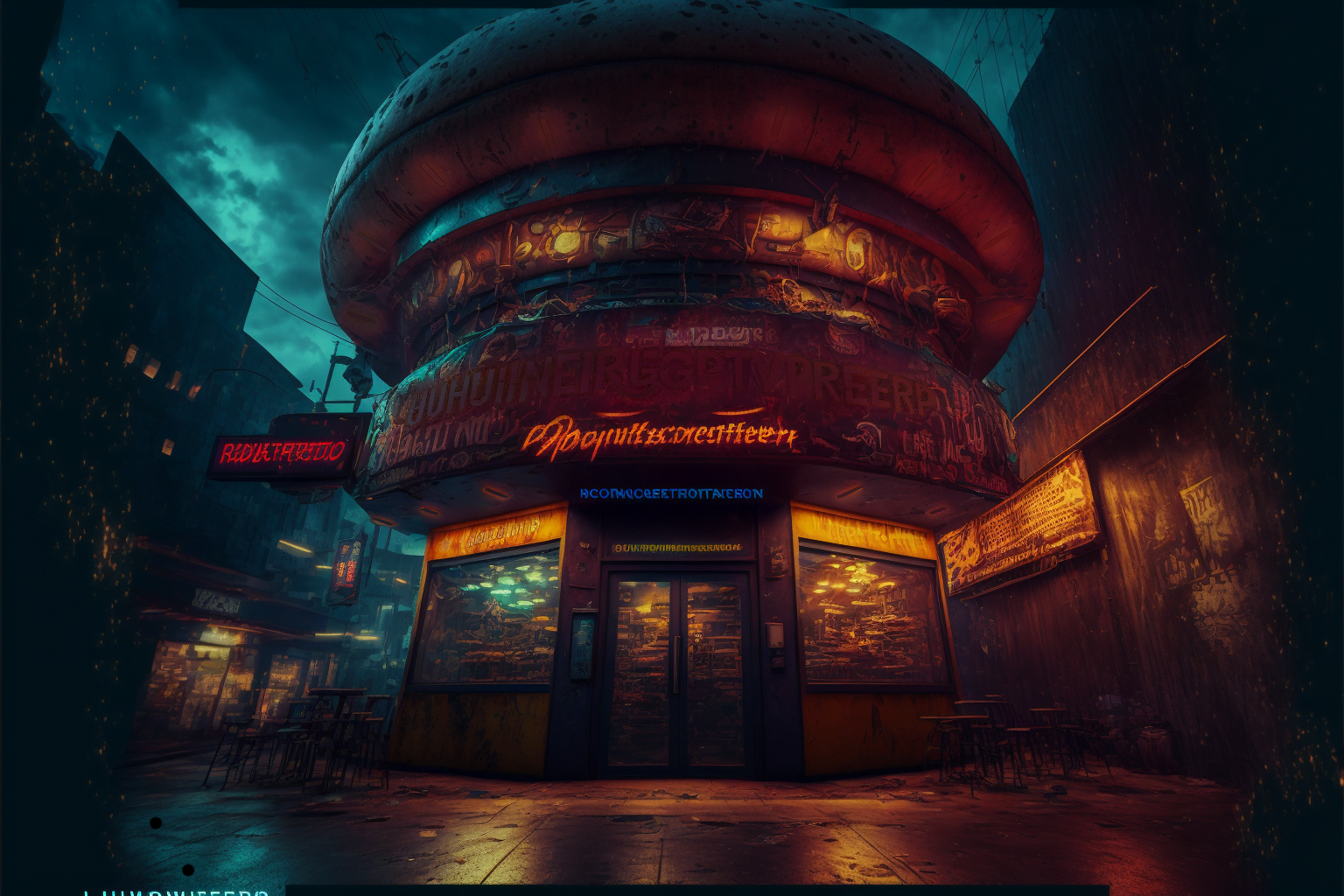 Advanced animated neon lights material - Echoes of Somewhere