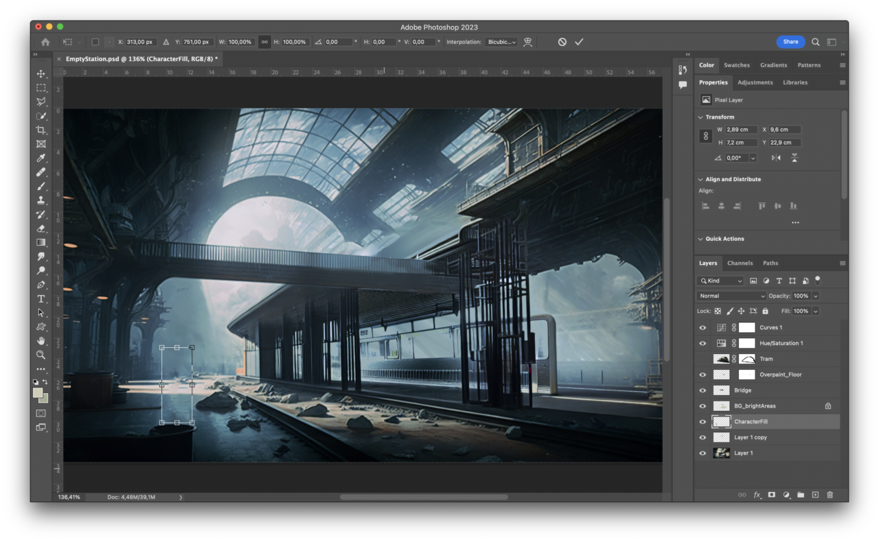 Maglev train - an animated location - Echoes of Somewhere