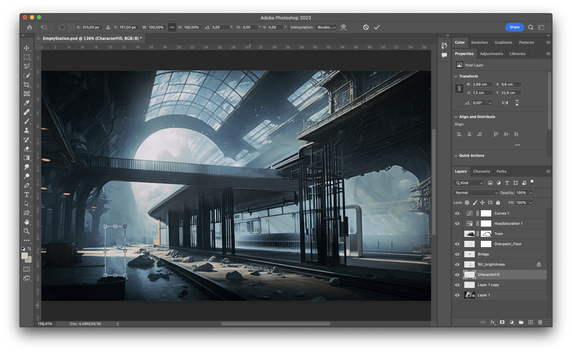 Maglev train - an animated location - Echoes of Somewhere