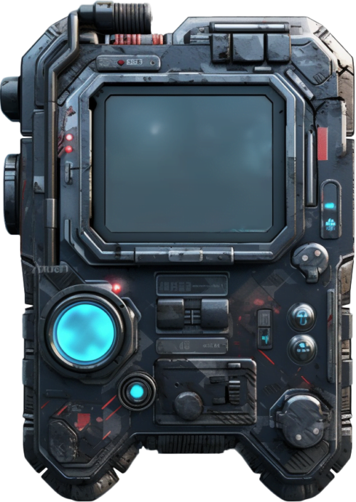 AI generated UI assets - Echoes of Somewhere